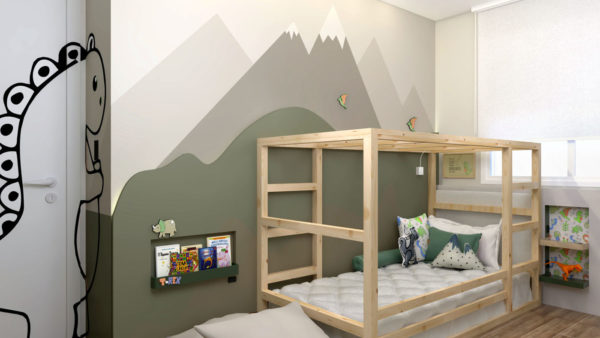T-Rex Room / Dormitório Infantil | 30 / 03 | Porto Alegre